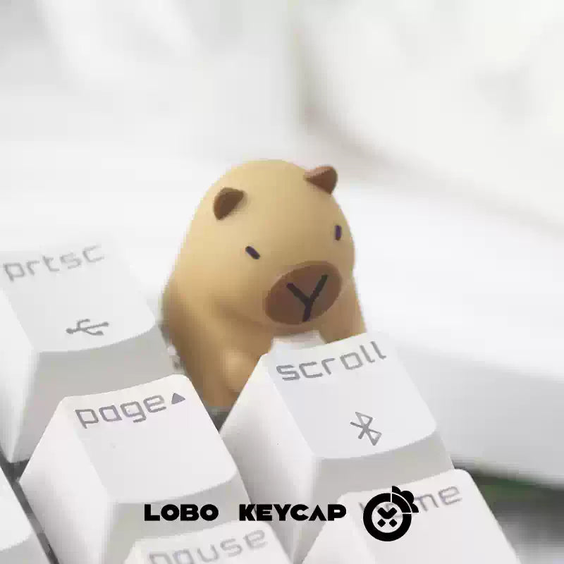 LOBO Capybara Artisan Keycap – Mecha Malaysia