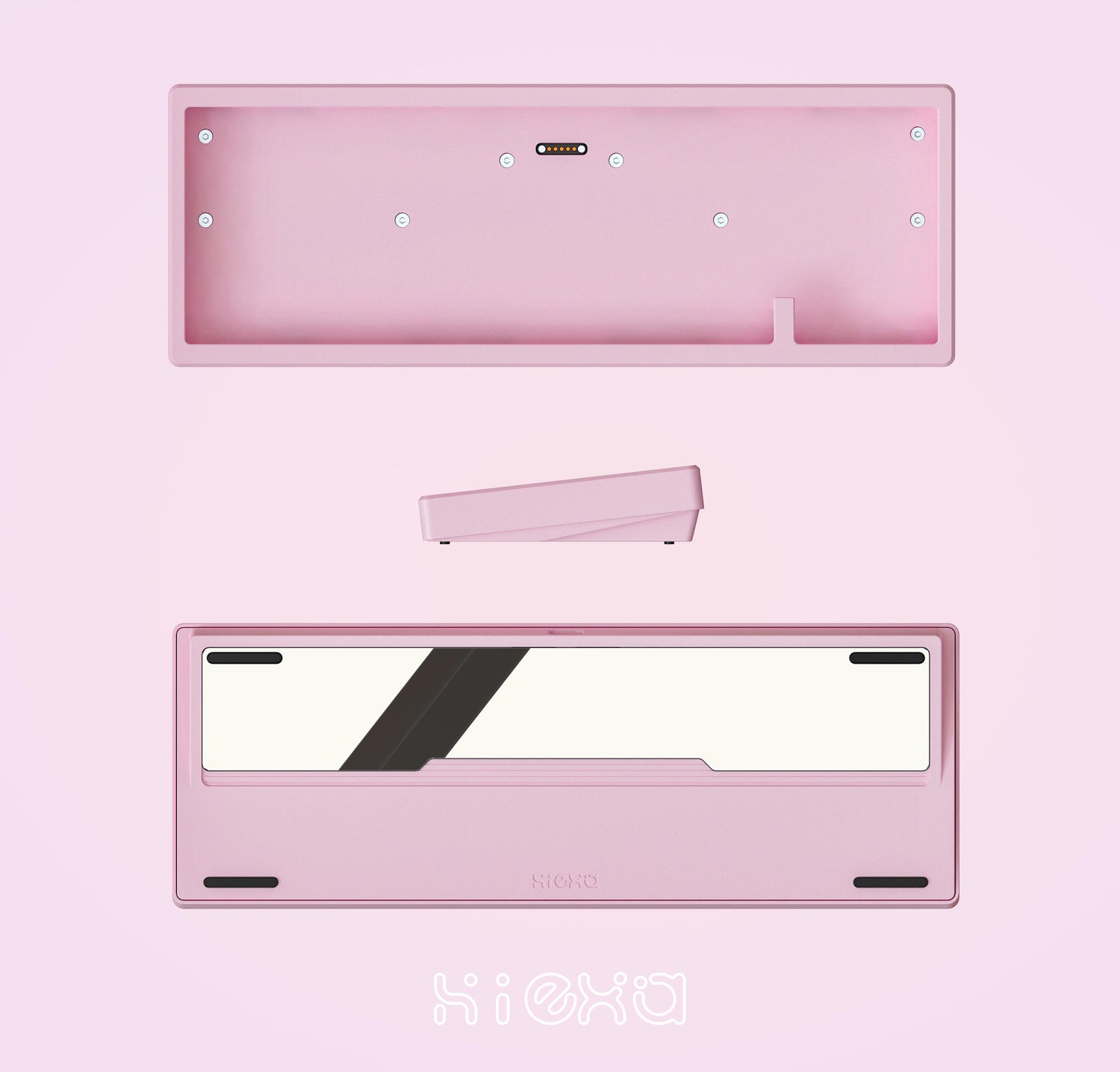Hiexa V65 65% Mechanical Keyboard - Mirror PVD Weight – Mecha